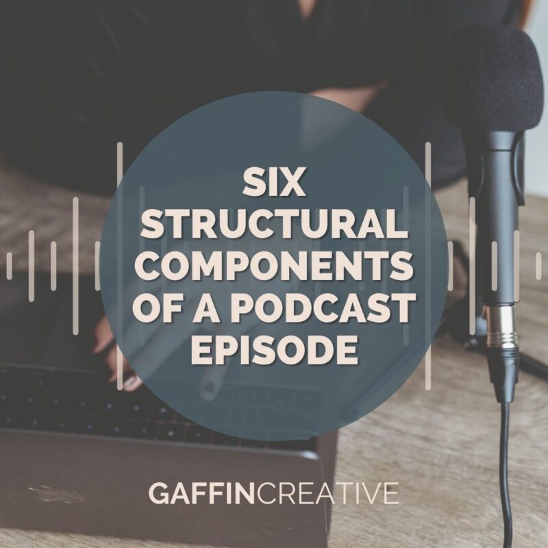 Parts of a Podcast | Six Structural Components of a Podcast Episode