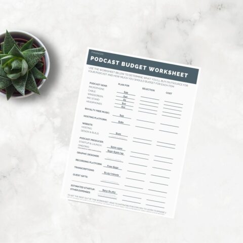 Podcast Planning Workbook - Turn Your Podcast Idea Into Reality ...
