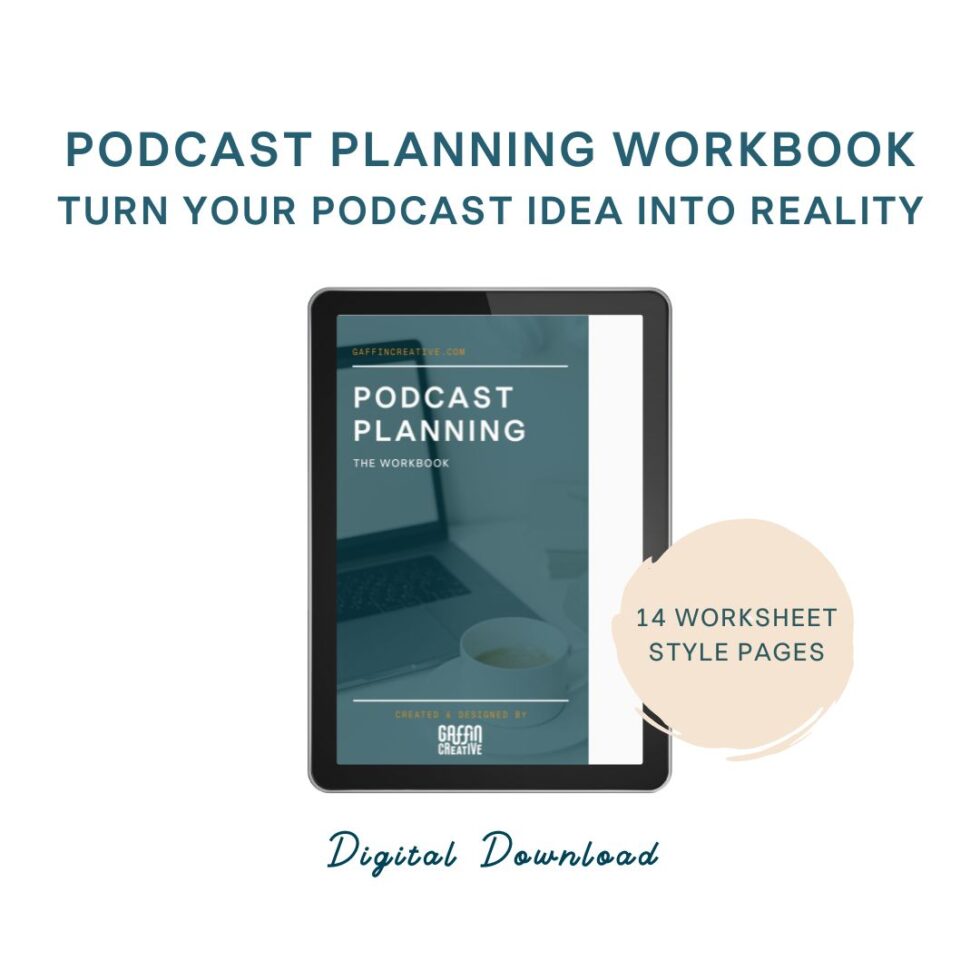 Podcast Planning Workbook - Turn Your Podcast Idea Into Reality ...