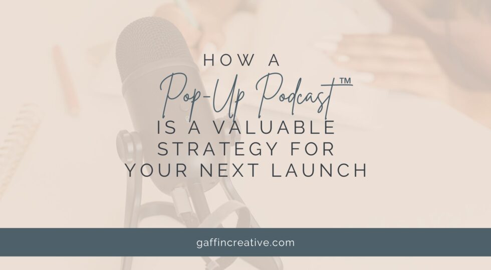 How a Pop-Up Podcast™ is a Valuable Strategy for Your Next Launch ...